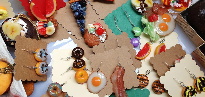 8 Pictures of Food Jewellery