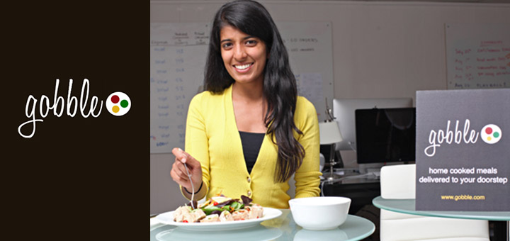 "Gobble" and their 10-minute promise