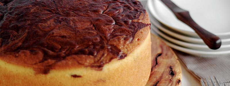 Easy Homemade Moist Marble Cake Recipe from Scratch