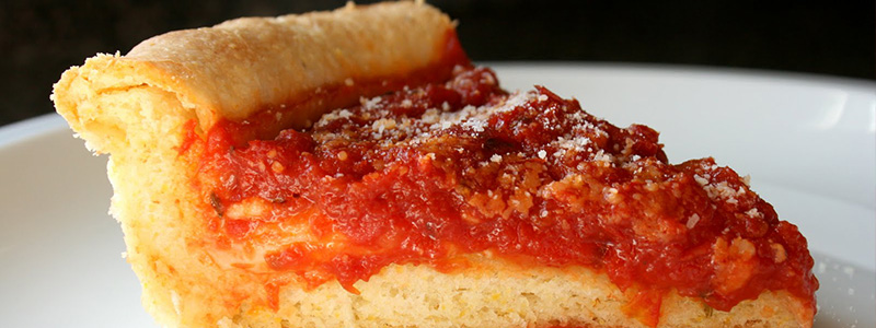 Deep Dish Pizza Recipe | Deep Dish Pizza with Pie Crust