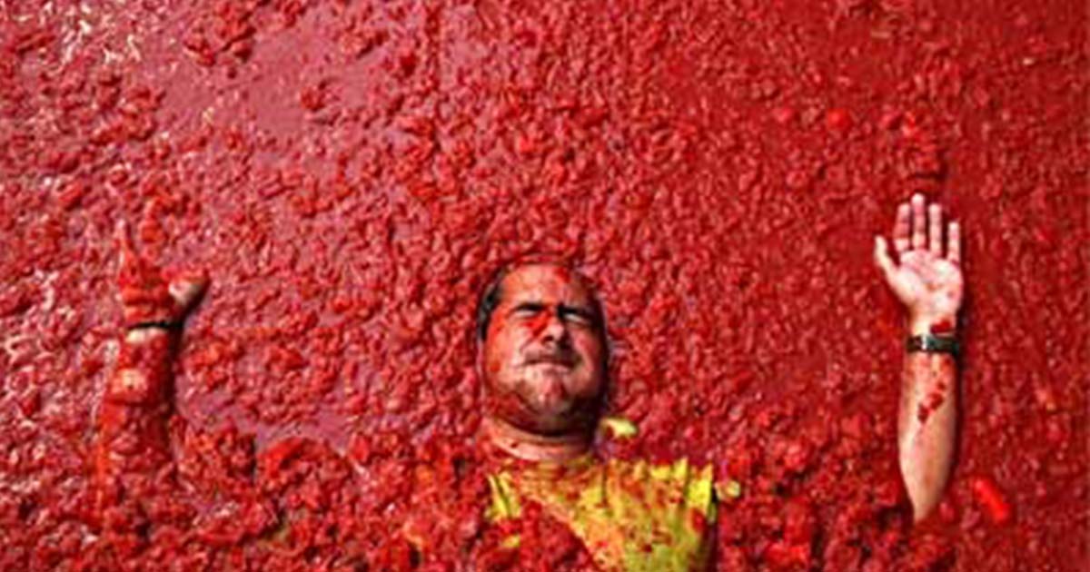 Did you hear about the Tomato Fight in Amsterdam?