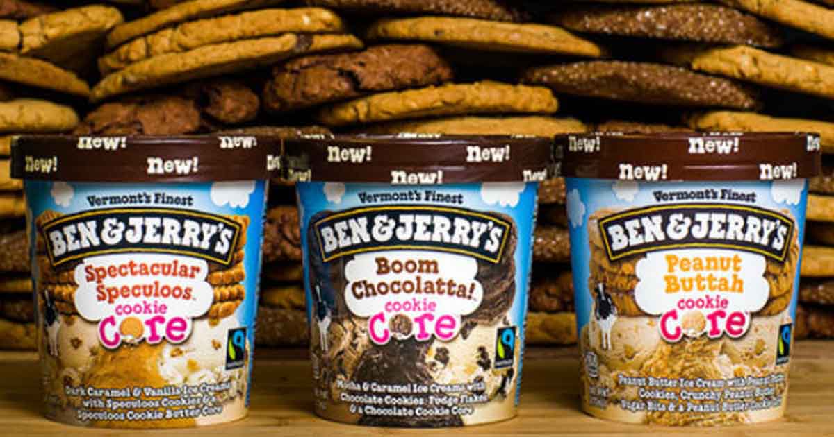 Ben and Jerry's melts your heart, three times this year.