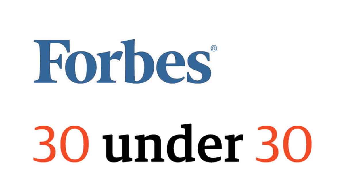 Who made it to the Food and Drink on Forbes '30 under 30' list?