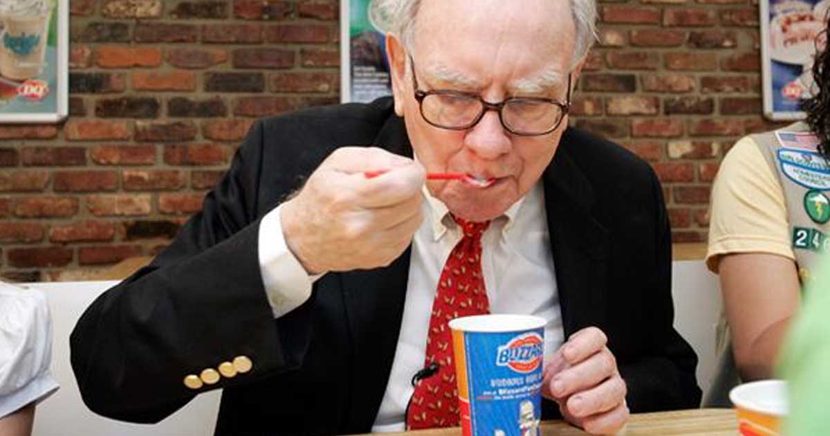 What Billionaire Warren Buffet’s Diet Looks Like. Prepare Yourself For ...