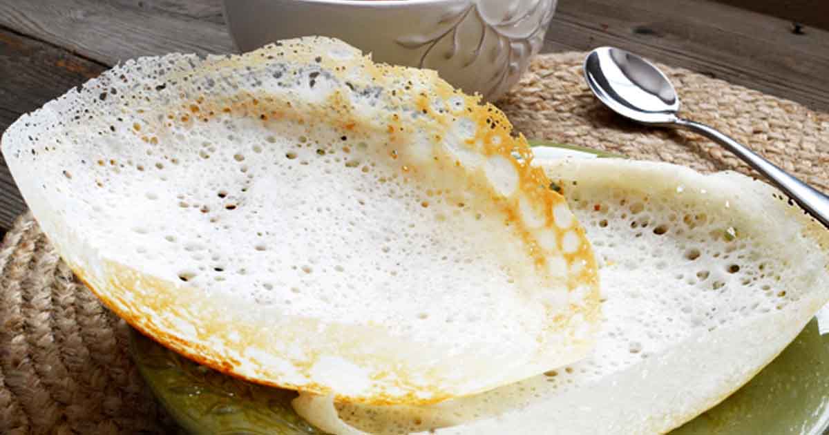 How to make South Indian Aapam Recipe