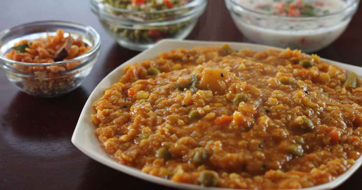 South Indian Bisi Bele Bath Recipe | Authentic Bisi Bele Bath