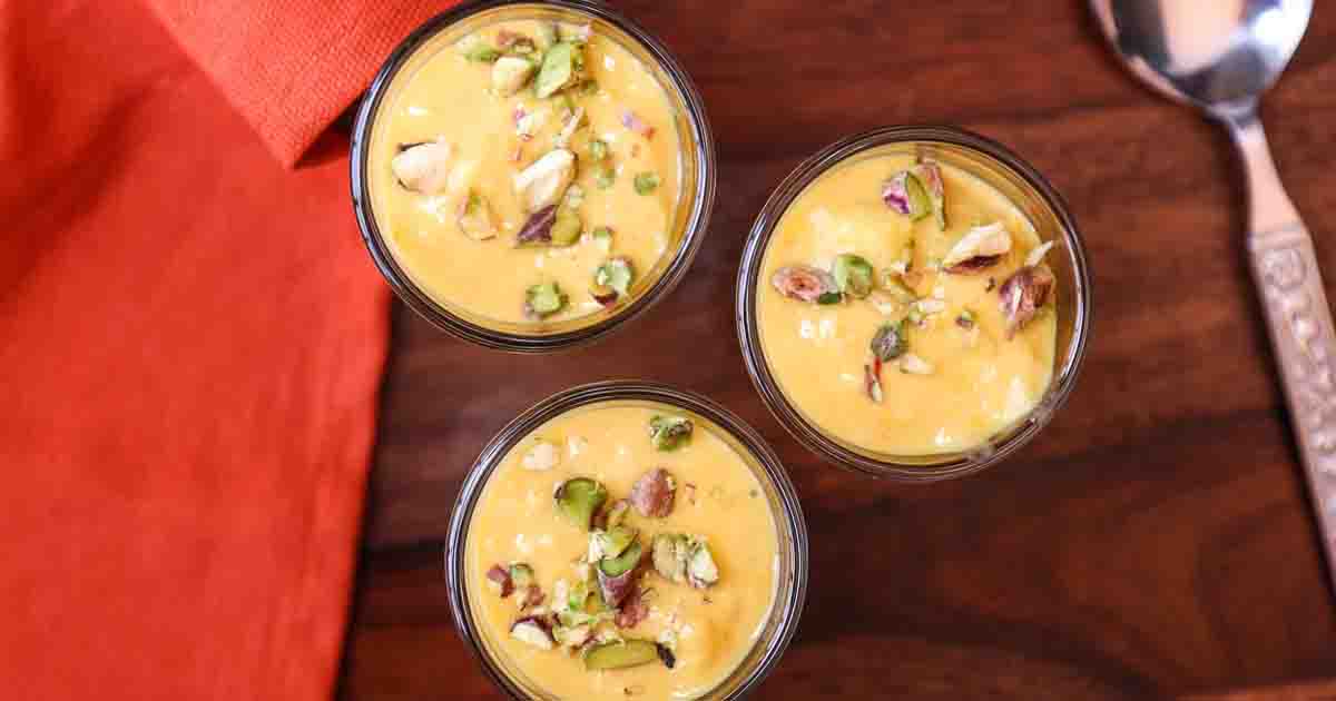 Sitafal Basundi Recipe | Milk Basundi Recipe