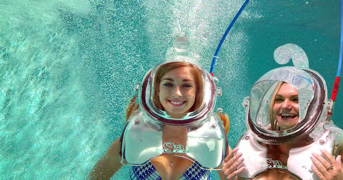 Drink in a Bubble: World’s first Underwater Oxygen Bar just opened