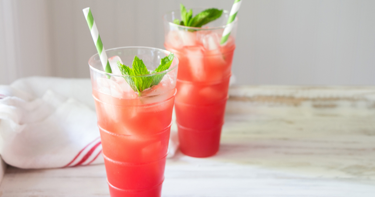 Watermelon Cherry Cooler Recipe | HungryForever