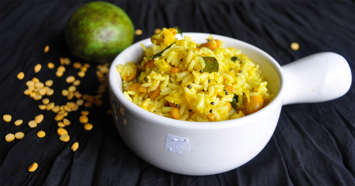Delicious Mangai sadam (Raw Mango Rice) Recipe