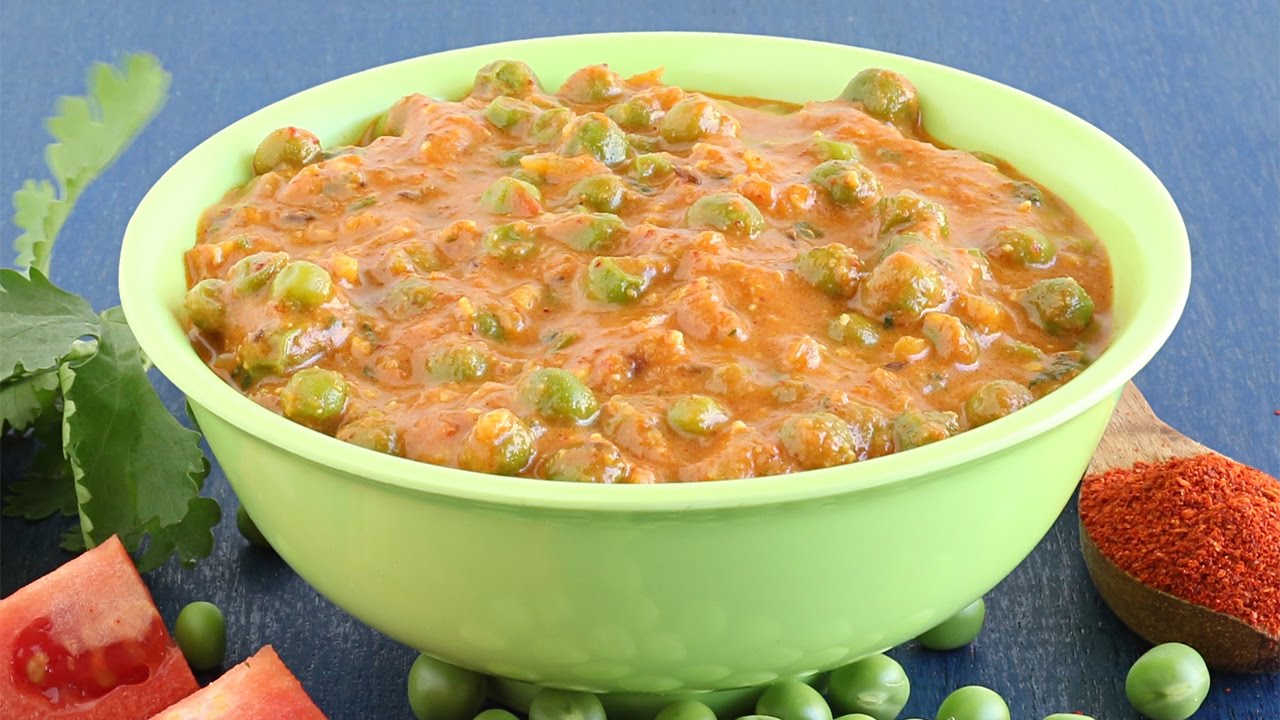 Matar Masala Recipe | Matar Masala Curry | Green Peas Masala Recipe