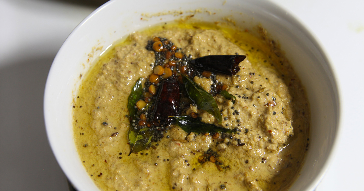 Peanut (Groundnut) Chutney Recipe | HungryForever