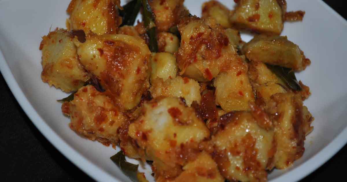 Kerala Chembu Puli Curry Recipe | Chembu Puli Curry | Hungryforever