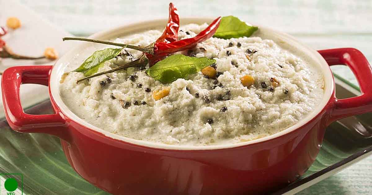 Coconut Pachadi Recipe | Coconut Chutney Recipe