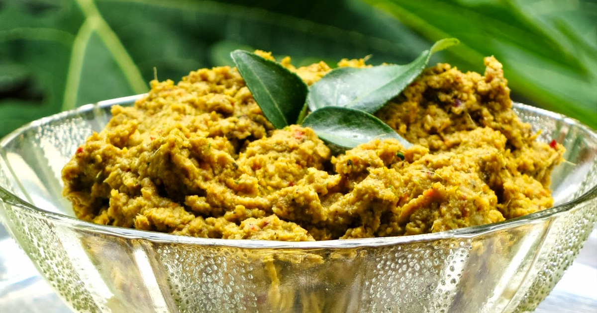 How to prepare healthy pirandai thuvaiyal (chutney).