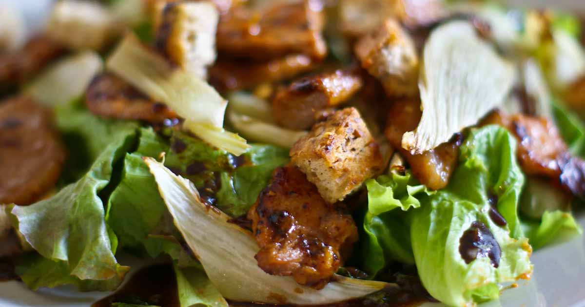 Roast Lamb Salad Recipe | HungryForever