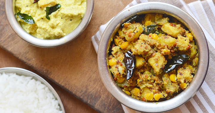 Kootu Curry With Kadala Paruppu Recipe | HungryForever