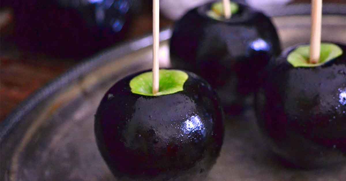 Creepy Candy Apples