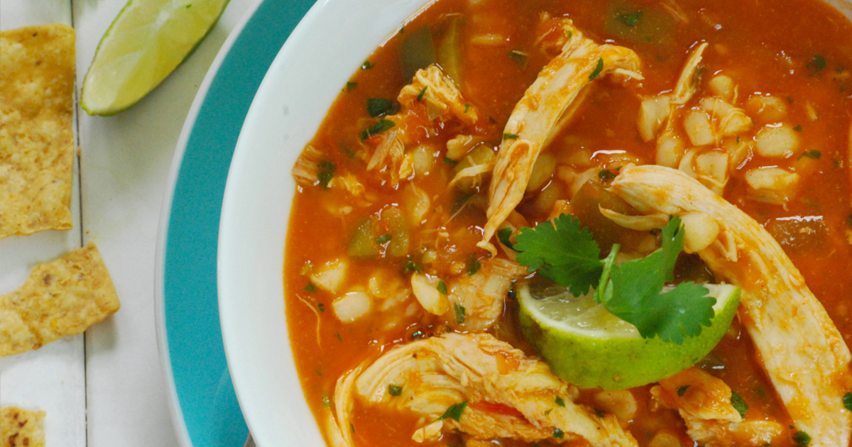 Mexican Chicken Chili Soup Recipe | HungryForever