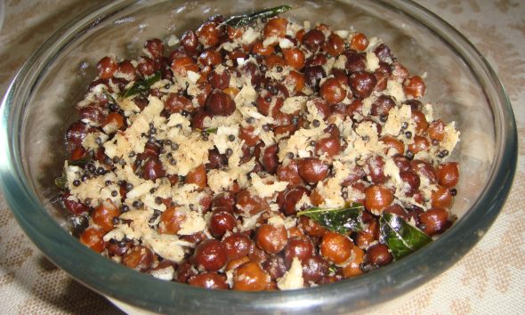 Thenga Manga Pattani Sundal Recipe | Beach Sundal Recipe