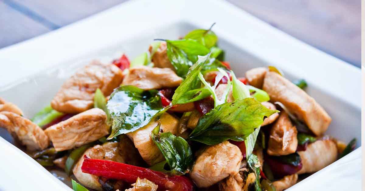 Thai Chicken With Basil
