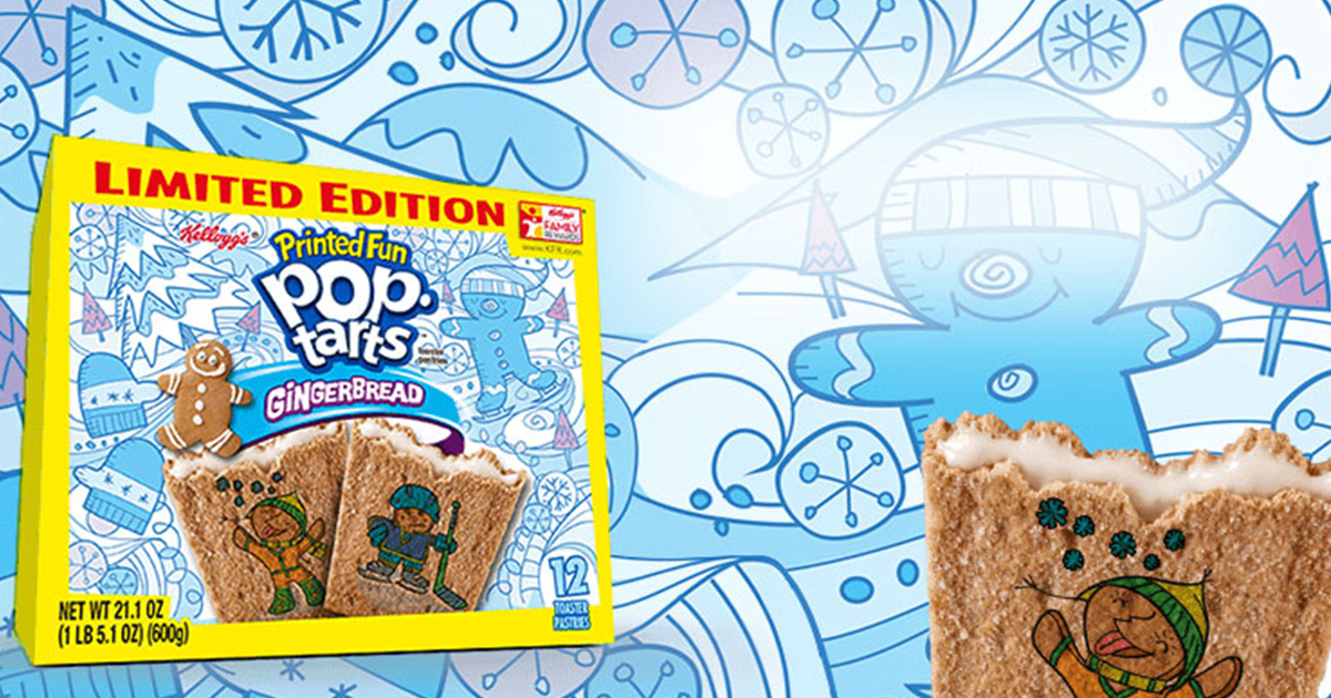 Feel The Gingerbread Feeling With Pop Tarts' New Limited Edition Flavour