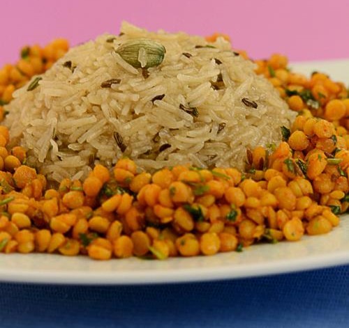 Chana Dal Aur Gur Chawal Recipe | Gur wale Chawal | HungryForever