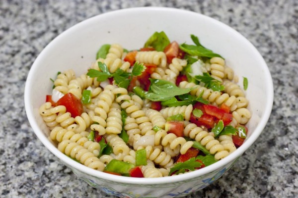 Garden Fresh Fusilli Recipe - HungryForever Food Blog