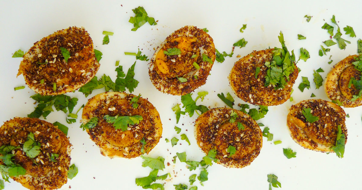 Pakistani Stuffed Egg Recipe - HungryForever Food Blog