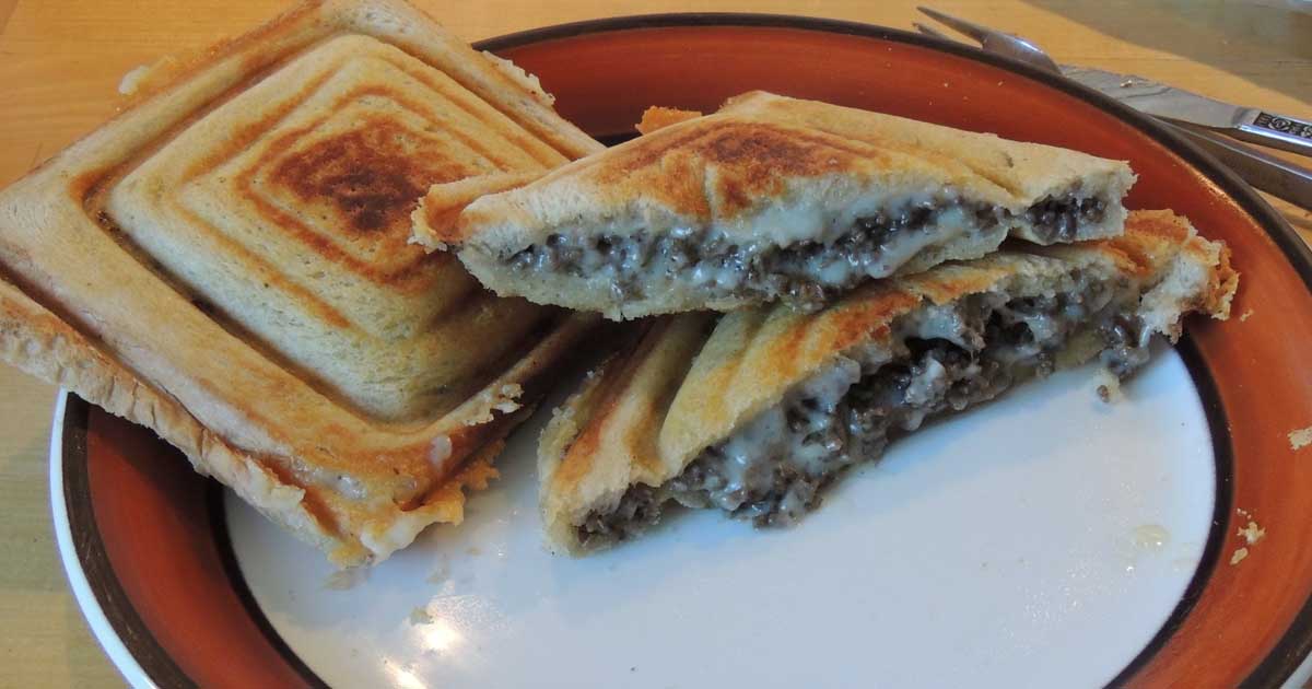 Kheema Sandwich Recipe - HungryForever Food Blog