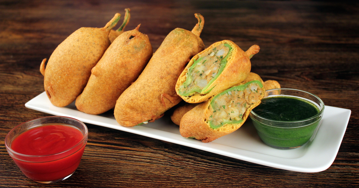 Mirchi Vada Recipe - HungryForever Food Blog