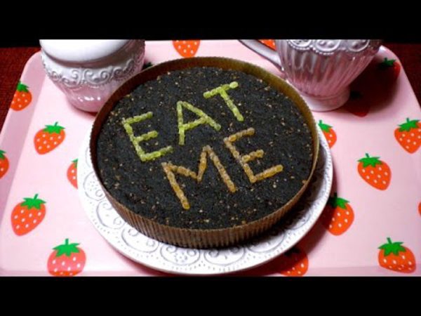 Alice In Wonderland Eat Me Cake Recipe - HungryForever Food Blog