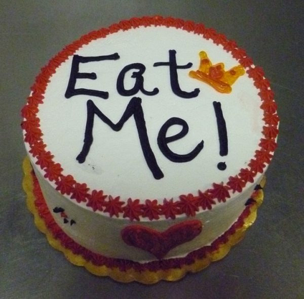 Alice In Wonderland Eat Me Cake Recipe - HungryForever Food Blog