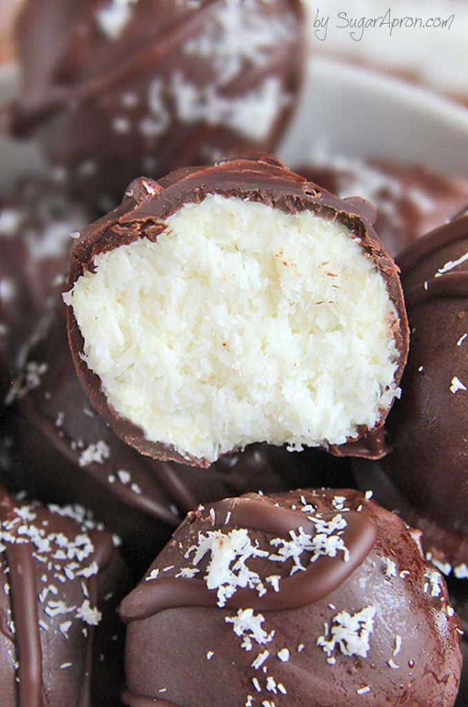 Coconut Creme Chocolates Recipe - HungryForever Food Blog