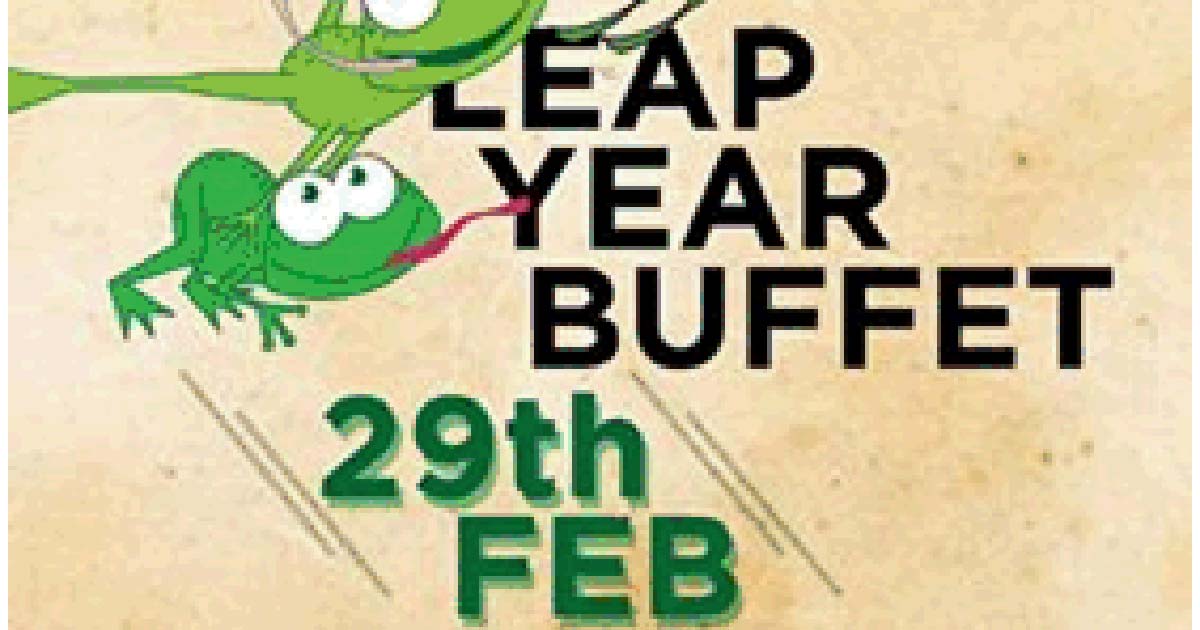 Six 'O' One at Rs. 601, Leap year Buffet at The Park on 29th February ...