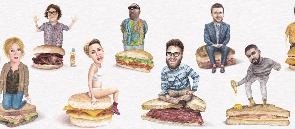“Celebs on Sandwiches” Is Everything The Internet Needs - HungryForever ...