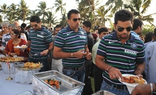 10 Cricketers and Their Favourite Food