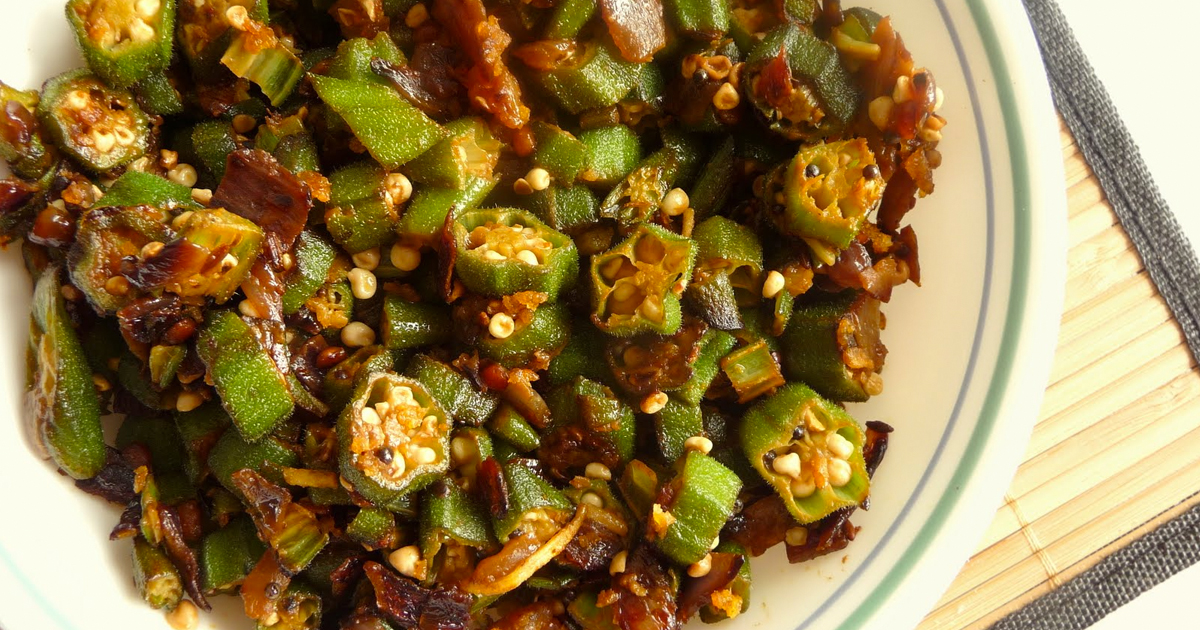 Vendakkai Poriyal Recipe - HungryForever Food Blog