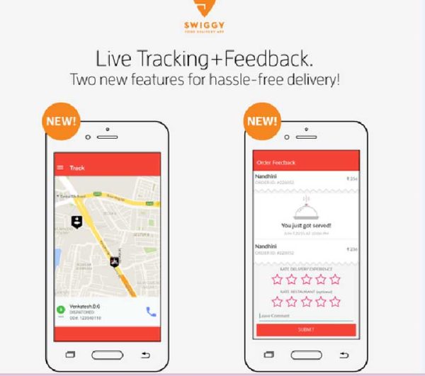 Swiggy Enhances Its Live Tracking Feature - HungryForever Food Blog