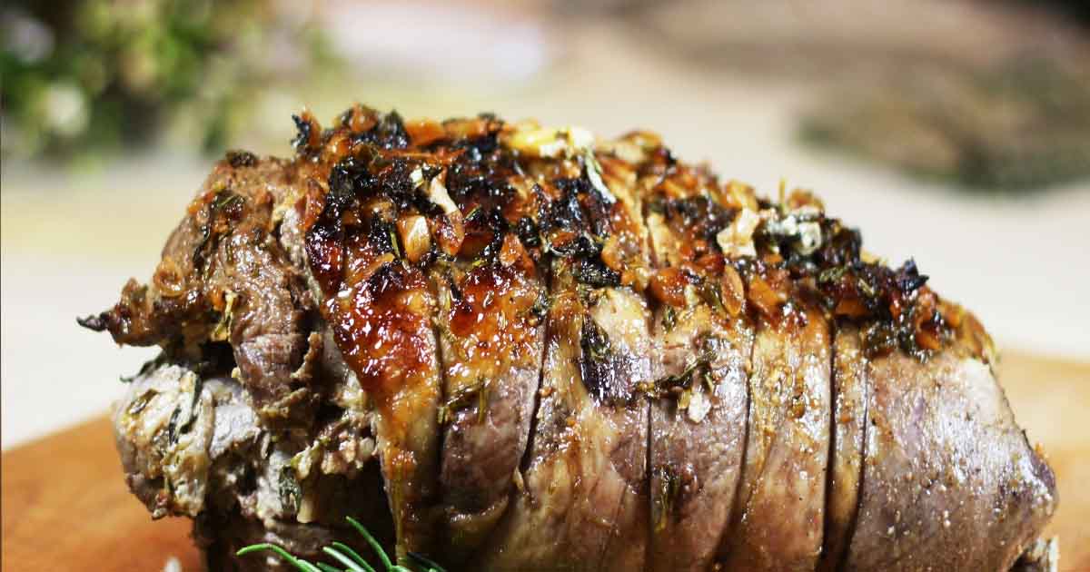 The Twentieth Wife Roasted Leg Of Lamb With Rosemary And Garlic Recipe ...