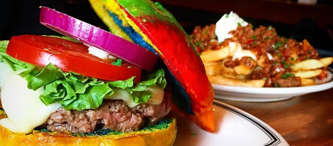 Now You Can Also Eat a Rainbow Burger - HungryForever Food Blog