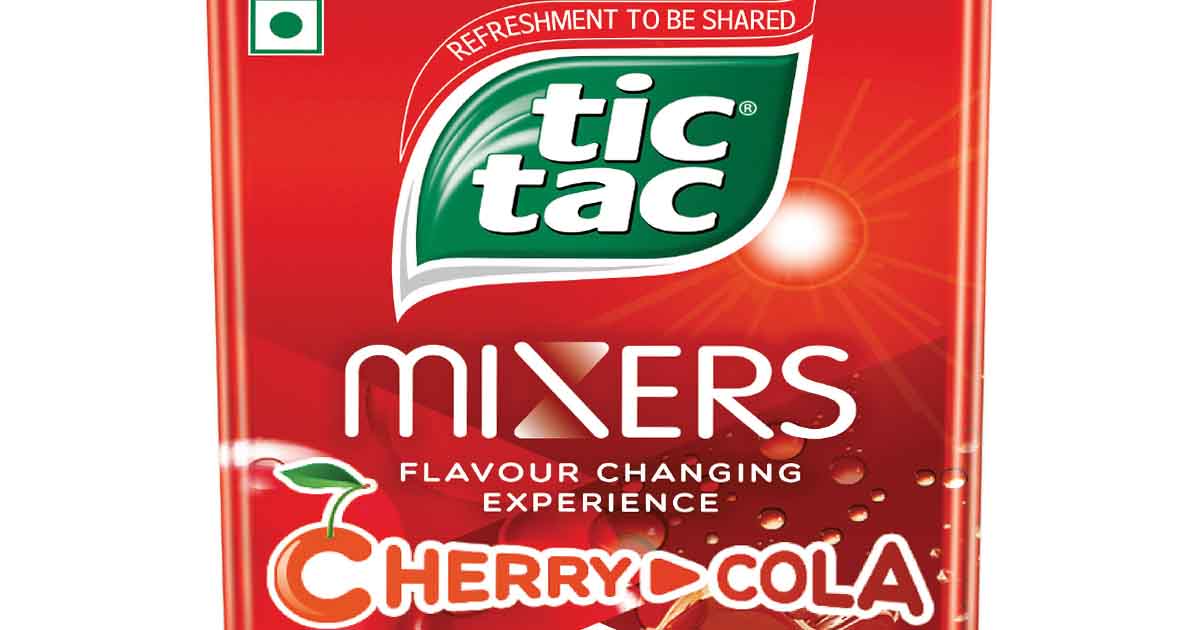 Tic Tac Launches New Mixers Range With Cherry Cola Flavour ...