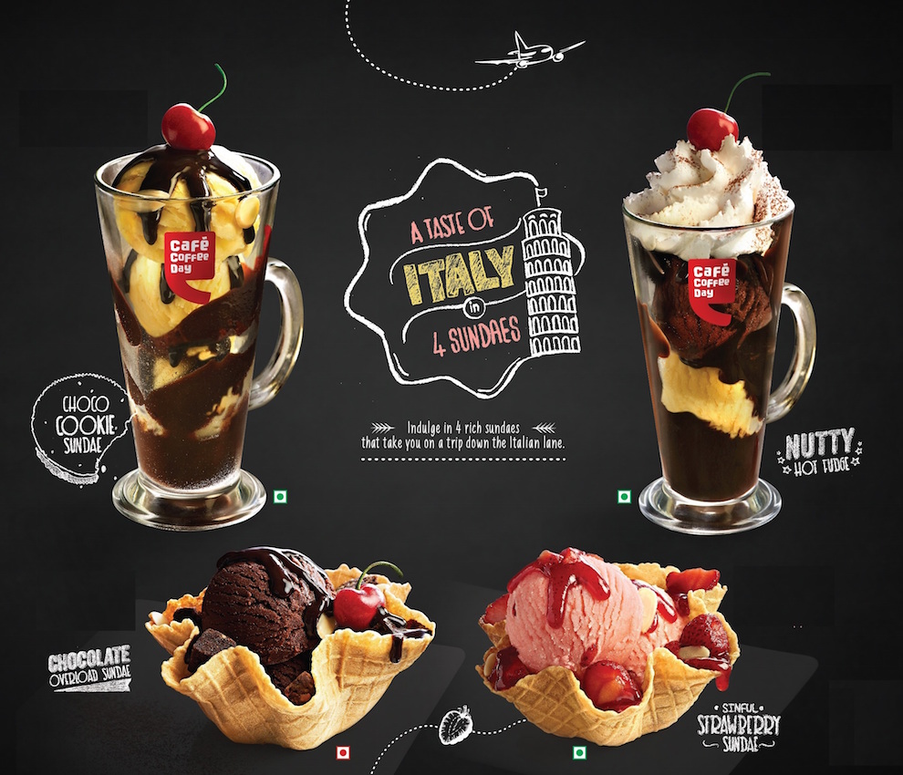 Scoop Out A New Range Of Italian Sundaes At Café Coffee Day Delhi ...