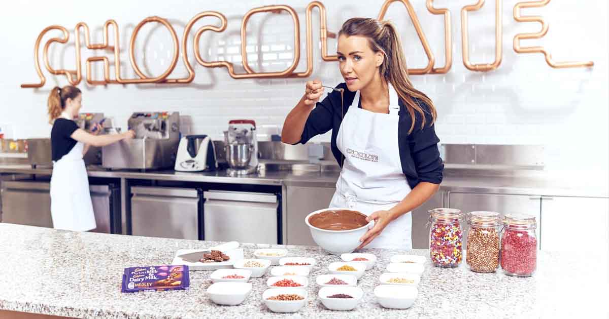 A Member Of The Cadbury Innovation Team Just Got Her Taste Buds Insured ...