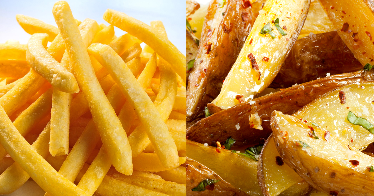 Fries v/s Potato Wedges: Which Is The Better Side Dish? #POLL ...