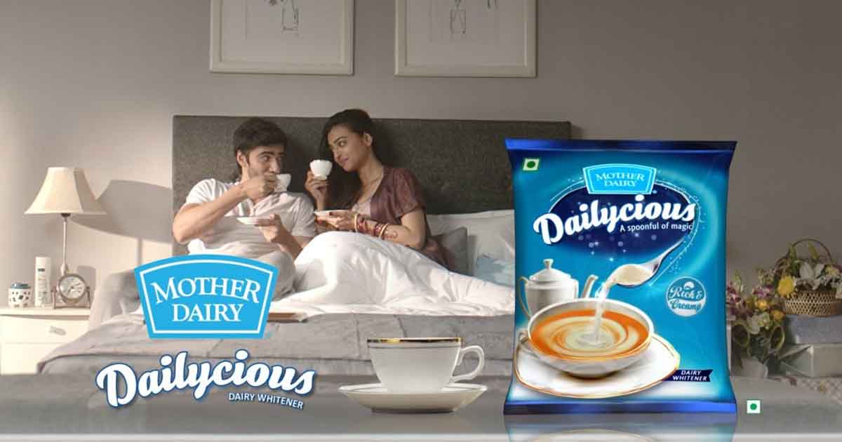 Mother Dairy Launches Ad For Its Dailycious Dairy Whitener ...