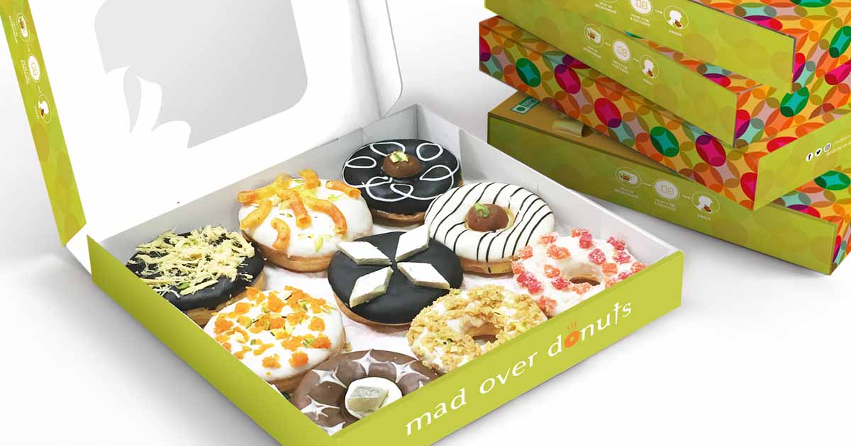 Mad Over Donuts Launches Diwali Gift Box With Indian Mithai Inspired Donuts