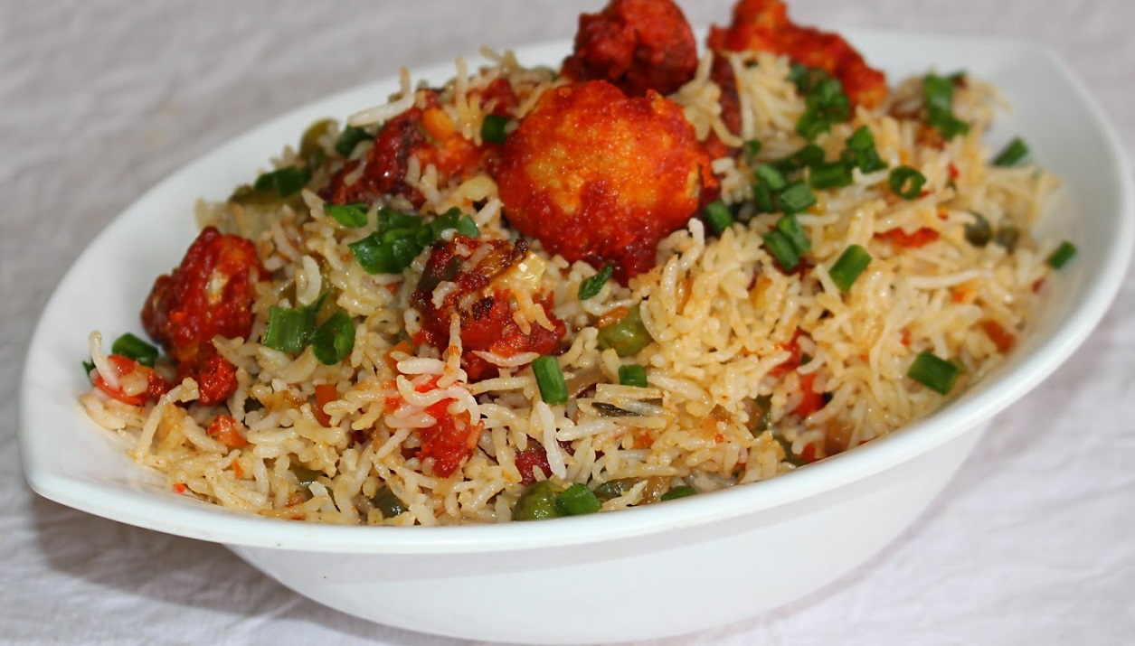 Gobi Fried Rice Recipe | Cauliflower Fried Rice | HungryForever