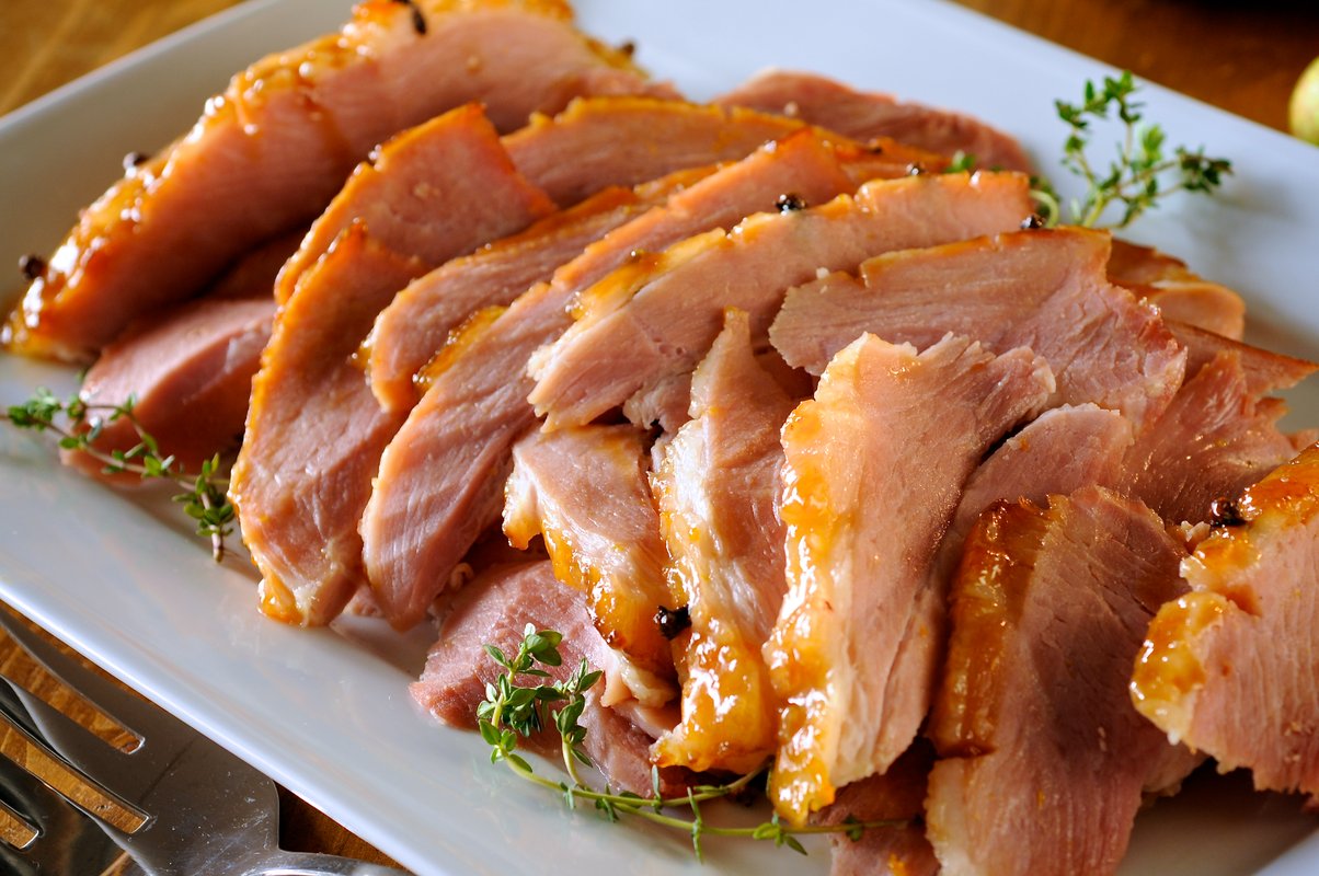 Apricot Glazed Ham Recipe | Apricot Brown Sugar Ham Recipe