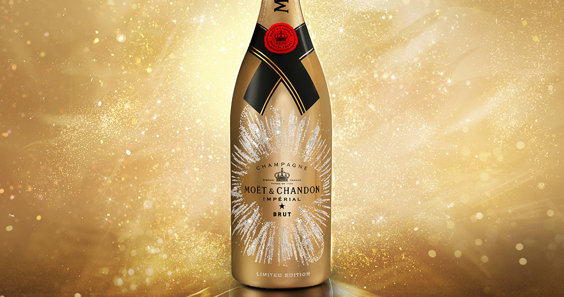 Moët & Chandon Presents The Limited Editions Bursting Bubbles Bottle ...
